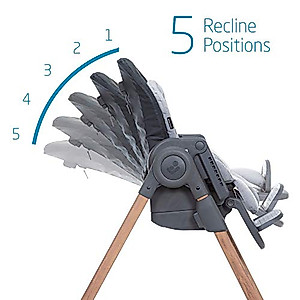 Maxi-Cosi 6-in-1 Minla High Chair, Essential Graphite