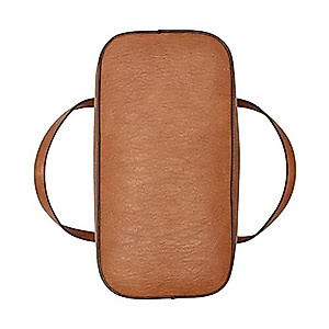 Calvin Klein Gabrianna Novelty Shopper Shoulder Bag, Caramel