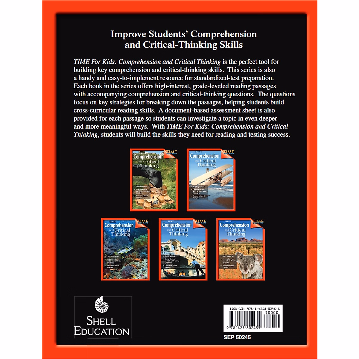 Comprehension and Critical Thinking Grade 5 (Comprehension & Critical Thinking)