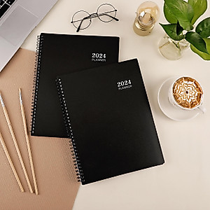 Planner 2023 - Weekly and Monthly Planner 2023, 9” × 11”, Planner 2023 from Jan 2023 to Dec 2023, Inner Pocket, Premium Paper, Twin-wire Binding, Make Your Life Productive