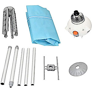 COSTWAY Portable Clothes Dryer, Ventless Laundry Dryer, Hot Drying Machine with Heater for Home & Dorms