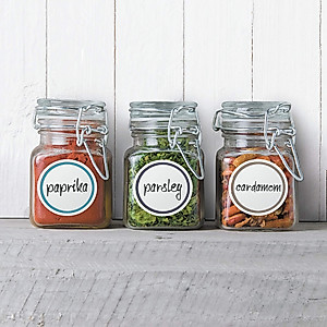 Avery White High Visibility Round Labels with Sure Feed, Permanent, 1-2/3", 2 Pack, 1,200 Labels Total (32135)