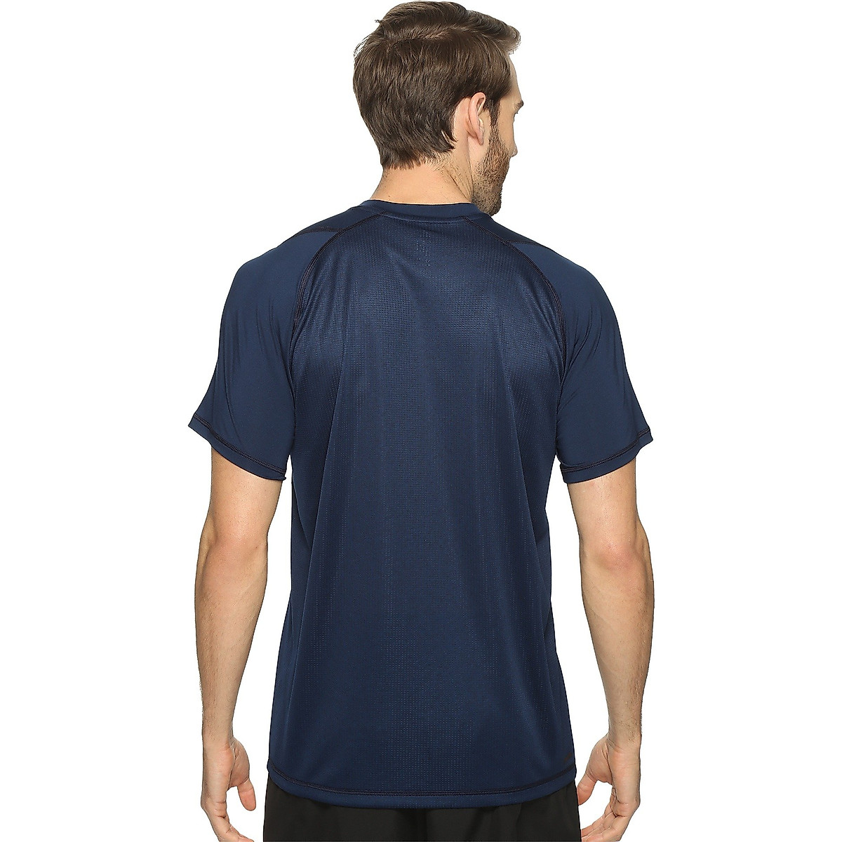 adidas Men's Training Utility Tech Short Sleeve Tee, Collegiate Navy, X-Small
