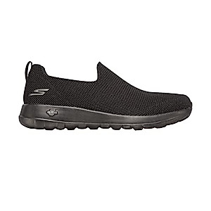 Skechers Men's Go Walk Max-Athletic Air Mesh Slip on Walkking Shoe Sneaker,Black/Black/Black,10 X-Wide US