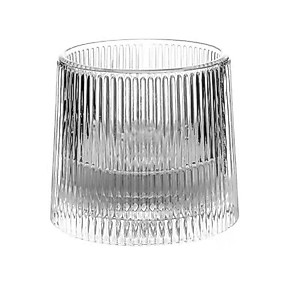 Spinning Whiskey Glasses,Whiskey Glass set,Crystal Whiskey Glass,Set Of 3 Whisky Glasses