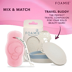 Foamie Natural Shampoo Bar Soap-Free, Paraben & Sulfate Free Solid Shampoo For Damaged Hair Hibiscus & Nettle Extract, Strengthens & Repair Frizzy Hair