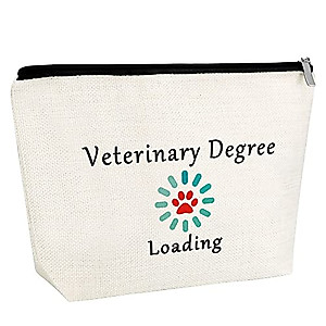Veterinarian Gift Veterinarian Makeup Bag Veterinary Medicine Graduation Gift Vet Student Gift Cosmetic Bag Vet Tech Gift Vet Assistant Appreciation Gift Vet Practitioner Gift Veterinary Teacher Gift