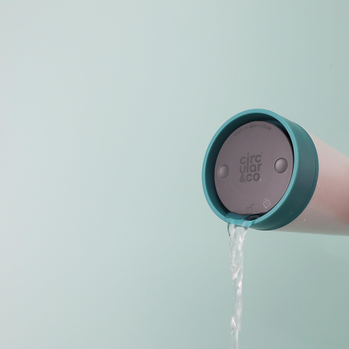 Circular & Co Reusable Coffee Cup - 16oz - 100% Leakproof Large Travel Mug - Made from Recycled Coffee Cups - Sustainble Coffee Tumbler - 360 Drinking - BPA Free - Dishwasher Safe