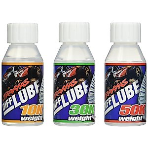 Traxxas 5136X Differential Oil Kit (10,000, 30,000, 50,000 Weights)