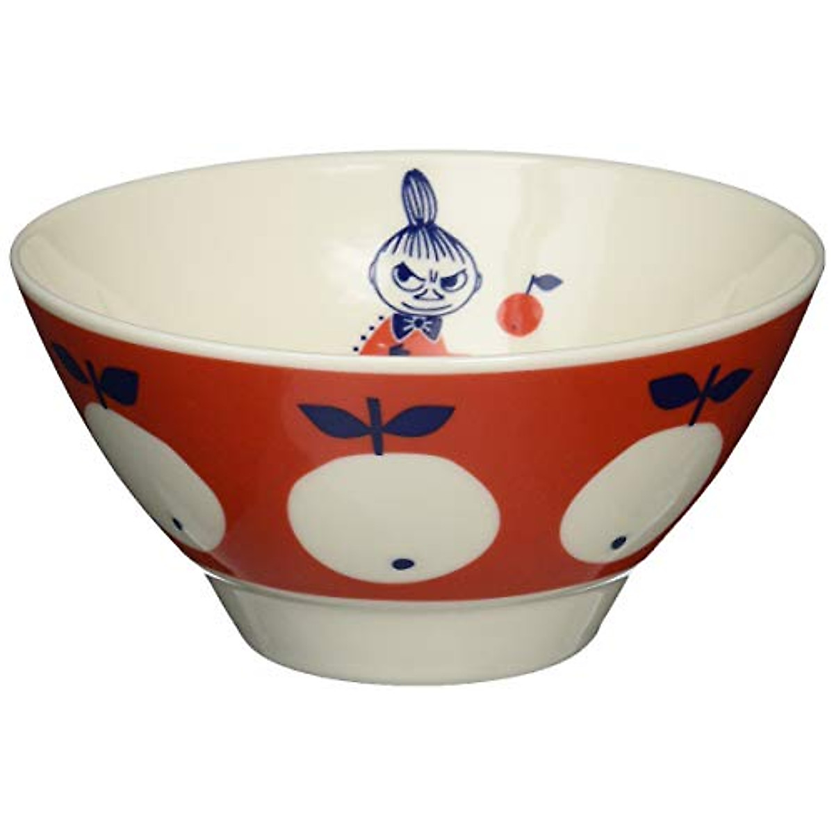 Yamaka Shoten MOOMIN MM032-312 Rice Bowl, Little My, Made in Japan, Red, 9.5 fl oz (280 ml)