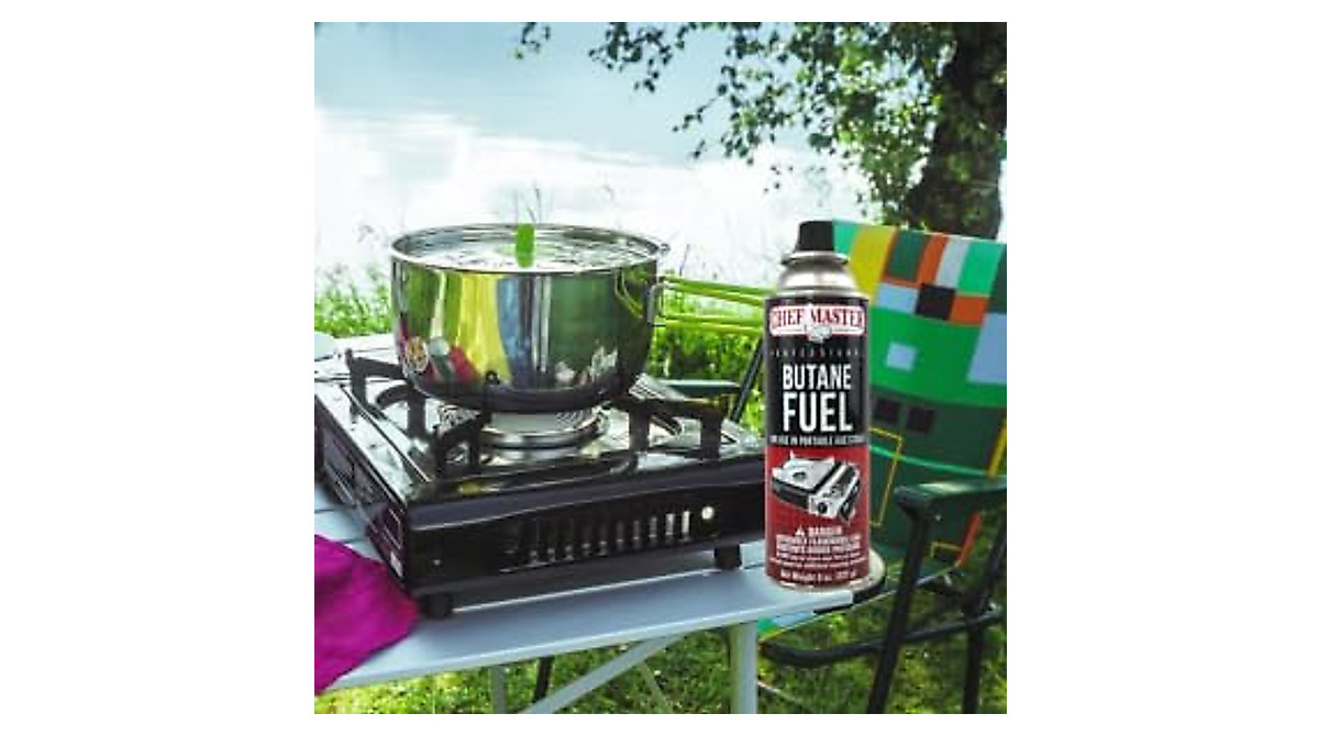 Chef Master 90340 Butane Fuel Canisters - Pack of 24