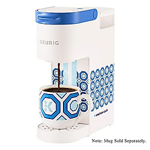 Keurig Limited Edition Jonathan Adler K-Mini Single Serve K-Cup Pod Coffee Maker - Removable Drip Tray, Less Than 5 inches Wide, Brew Any Cup Size Between 6-12oz, Broage