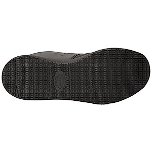 Dr. Scholl's Shoes Men's Intrepid Slip-Resistant Sneaker, Black, 11 M US