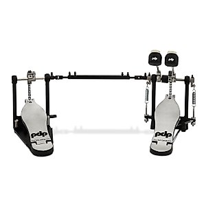Pacific Drums and Percussion 700 Series Double (Single Chain) Bass Drum Pedal (PDDP712)