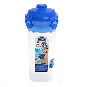 Lock & Lock HPL934N Plastic Tea Bottle with Mixer, 690ml, 1 Pc, Transparent