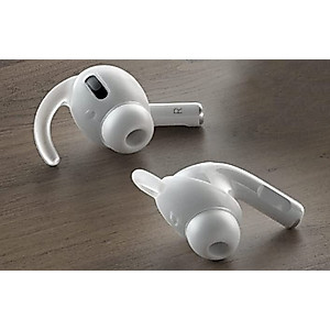 California JOS 2 Pair AirPods Pro Ear Hooks Covers Accessories Compatible with Apple AirPods Pro (Transparent)