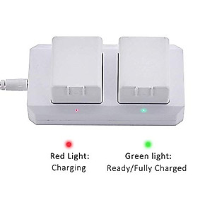 Charging Station for Arlo Charger for Arlo Batteries for Arlo Pro & Arlo Pro 2 & Arlo Go & Arlo Security Light VMA4410 Fireproof Material Adapter Pass FCC & UL Certified