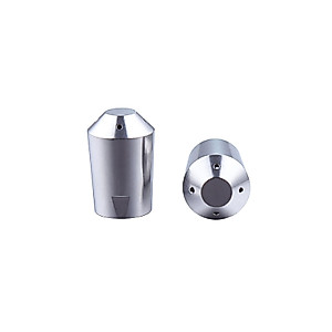 JOYSOG For Rancilio machine accessories, 304 Stainless Steel Coffee Machine Nozzle for Rancilio Steam Wand Tip Replacement Parts (4 hole)