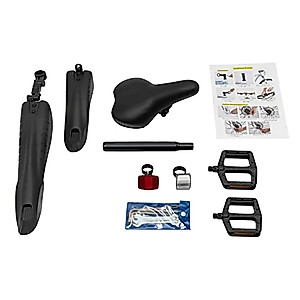 MANULOOT 26" Mountain Bike 21 Speed Folding Bikes for Adults, MTB Disc Brake Carbon Steel Mountain Bike, Height Adjustable Folding City Bicycle, Mountain Bike for Men & Women | US Stock