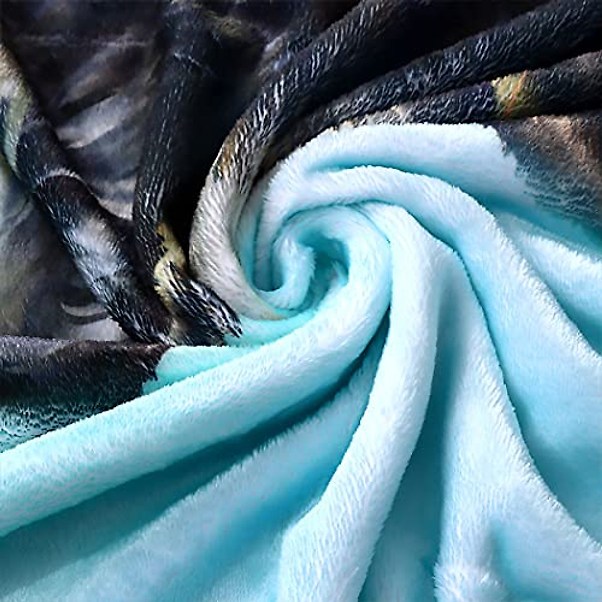 TSlook 60x80 Blankets Tree Camo Camouflage Real Froest Woodland Lightweight Warm Luxury Throw Blanket Bed Super Soft Couch Sofa Kids Adults