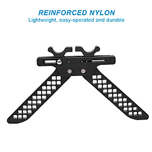 Perogen Compound Bow Stand Archery Folding Portable Kickstand Limb Clamp Bow Support