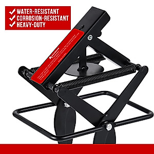 Mole Trap That Kill Best, ALLRoad Easy Setup Black Mole Trap for Lawns, Reusable and Non-Toxic Eliminator Scissor Trap - Galvanized Steel 2 Pack