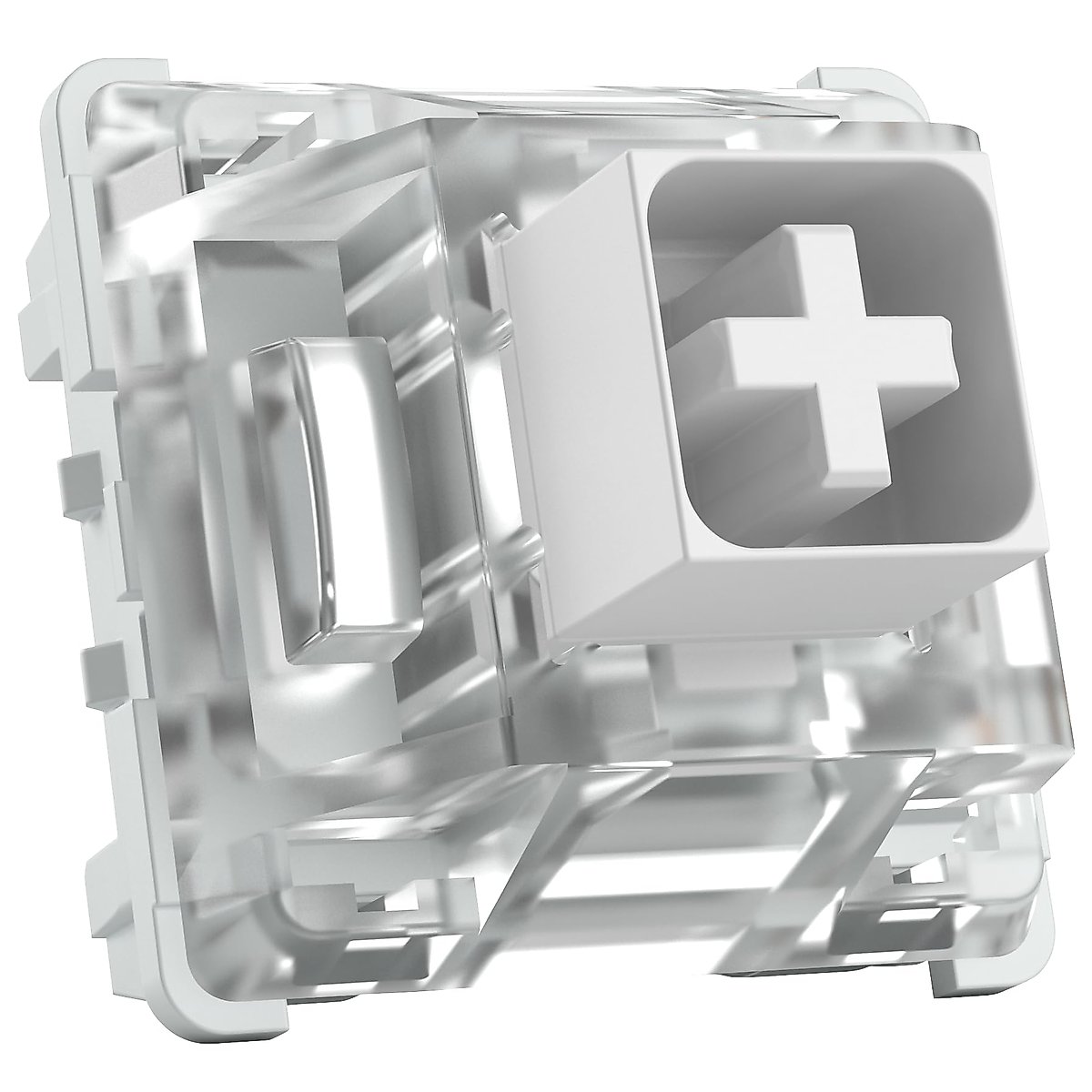 Glorious Kailh Box White Mechanical Keyboard Switches: Clicky 120-Pack for Enhanced Gaming Experience - Perfect for High-Speed Typing