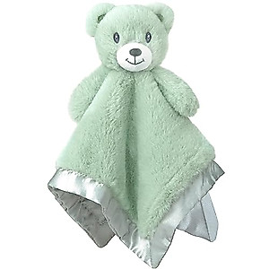 Silky Satin Baby Blanket+Bear Security Blanket for Girls Unique Tie Dye Minky Fabric with Soft Luxury Silk Silky Backing Toddlers Blanket for Sleeping Nursery Travel Decoration Purple 30 x 40 Inch