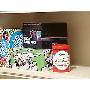 Regal Games - Farkle Dice Game - Fun Family-Friendly Dice Game - Includes Storage Cup with Lid, Six Dice, 25 Scorecards - Ideal for 2-4 Players Ages 12+