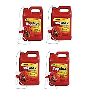 Enforcer BugMax Home Pest Control EBM128 (Case of 4) Kills roaches, Ants, Fleas, Ticks, termites, Carpenter Ants, Brown Recluse Spiders, Black widows, Carpenter Bees and bedbugs