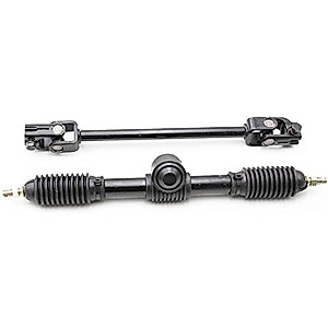 300mm Steering Wheel 110cc Go Kart , PRO BAT, Go Kart Go Cart ATV UTV 110cc 125cc 140cc 150cc Steering Wheel Tie Rod Rack Adjustable Shaft Tie Rod Kits