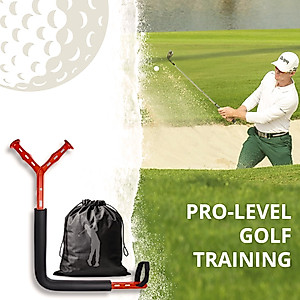VeraDelaCruz Golf Swing Motion Trainer, Golf Swing Trainer - Golf Swing Training Aid - Golf Practice Posture Correction - Golf Practice Equipment - Golf Trainer - Golf Aids - Golf Gifts for Men