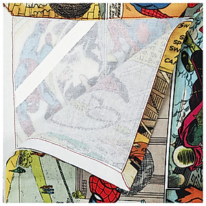 Marvel Spider-Man Retro Comic Book Style Kitchen Dish Towel and Pot Holder Set Multicolored