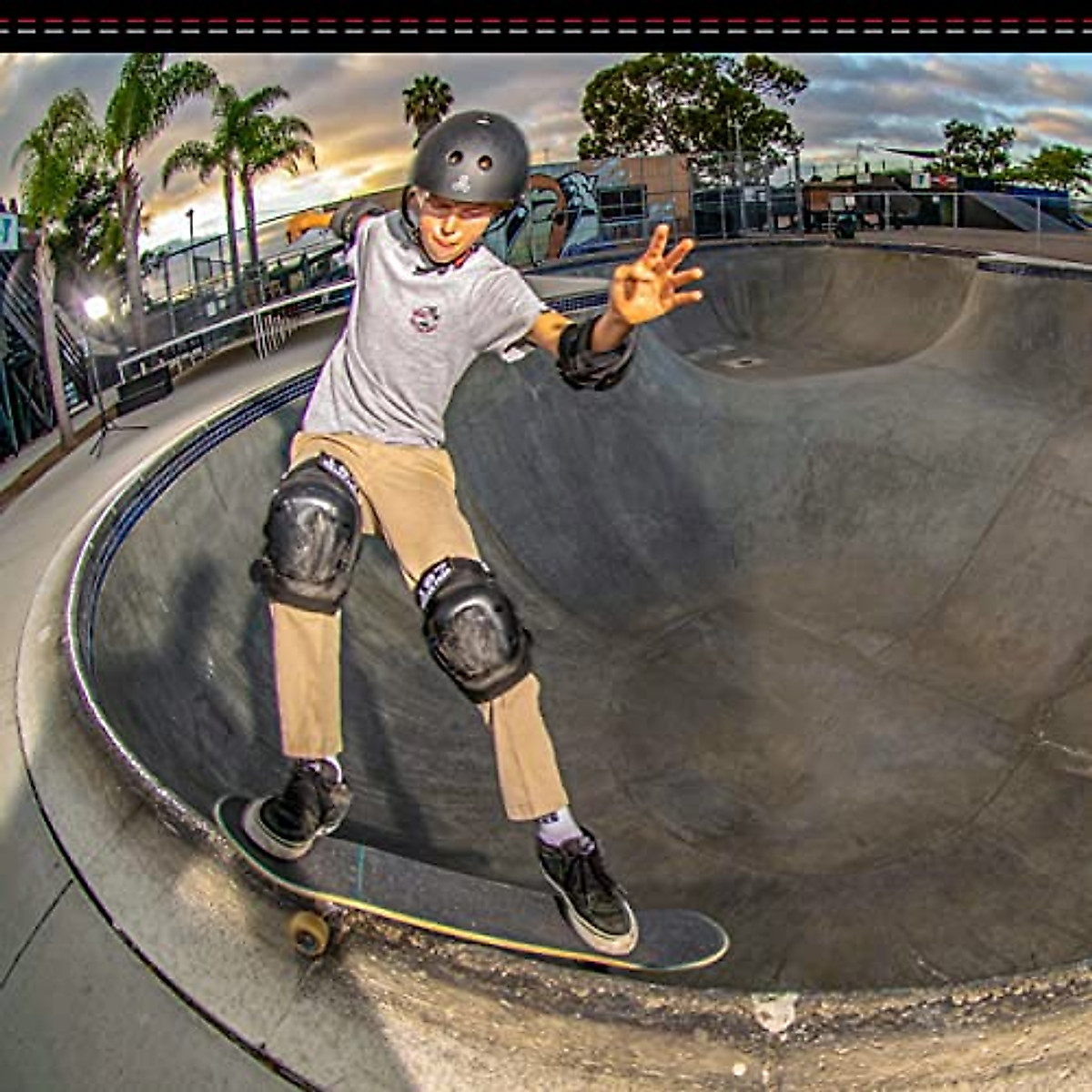 187 Killer Pads Knee Pads, Elbow Pads Combo Pack, Black, X- Small