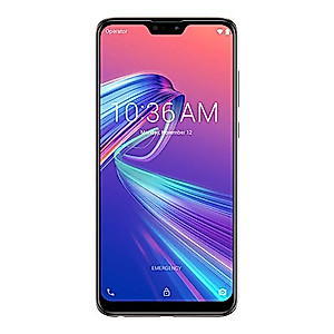 ASUS ZenFone Max Pro (M2) (ZB631KL) 4GB / 128GB 6.3-inches LTE Dual SIM Factory Unlocked - International Stock No Warranty (Cosmic Titanium)