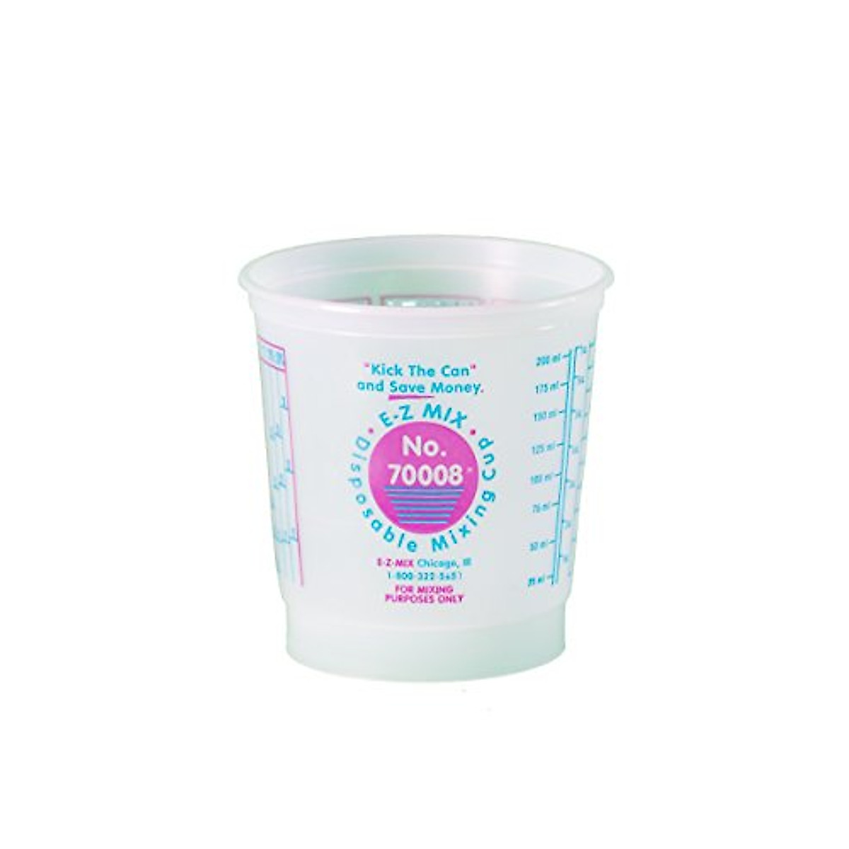 E-Z Mix 70008 1/2 Pint Cup, 100 Pack