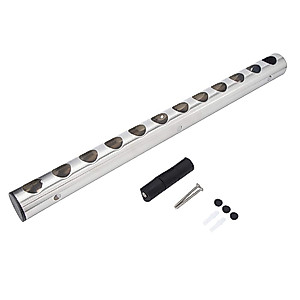 Yosoo Wine Shelves, Wear Resistant 304 Stainless Steel Wall Mount Bottle Rack Easy Installation for Living Room for Restaurant