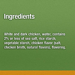 VALLEY FRESH, Chuck Chicken in Water, White & Dark, 10 Ounce (Pack of 12)