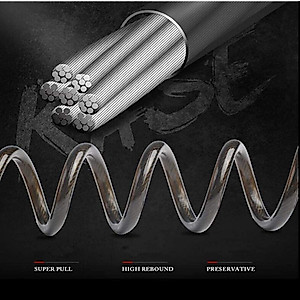 Malloryx 4' Breakaway Trailer Cable with Pin Trailer Brake Cable RV Stainless Steel Spring Towing Coiled Wire Safety Straps Ground Clip,for Breakaway Switch