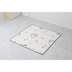 Space playpen:18 Panel Infants Toddler Safety Kids Playpen Activity Center Play Yard W/Lock Door and Basketball Hoop and Large Mat (Gray +White)