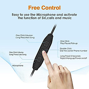 GOOJODOQ Bluetooth Sleep Headphones Bluetooth 4.2 Wireless Soft in-Ear Sleeping Earbuds, 18 Hours Music time, Wireless Sleep Headsets for Insomnia, Side Sleeper, Gym, Relaxation and Sports-Black