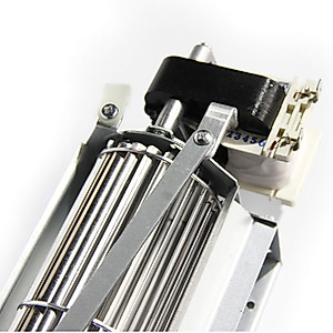 Hongso FK12 Replacement Fireplace Blower Fan Kit for em3030lh-85, Majestic 36BDVRRN, Vermont Castings, Monessen, Rotom HB-RB12, GFK4, FK12, FK24 Replacement Fireplace Blower with 3-Prong Power Cord