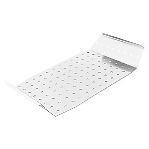 Fetcoi French Fry Warmer, Commercial Heat Lamp Food Warmer Strip Warmer, 500W Free-Standing Warming Dump Station Countertop for Chips Churros Fried Food