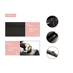 JHVYF Women's Cute Wings Bow Top Handle Cross Body Shoulder Bags Girls Handbag Black 354343