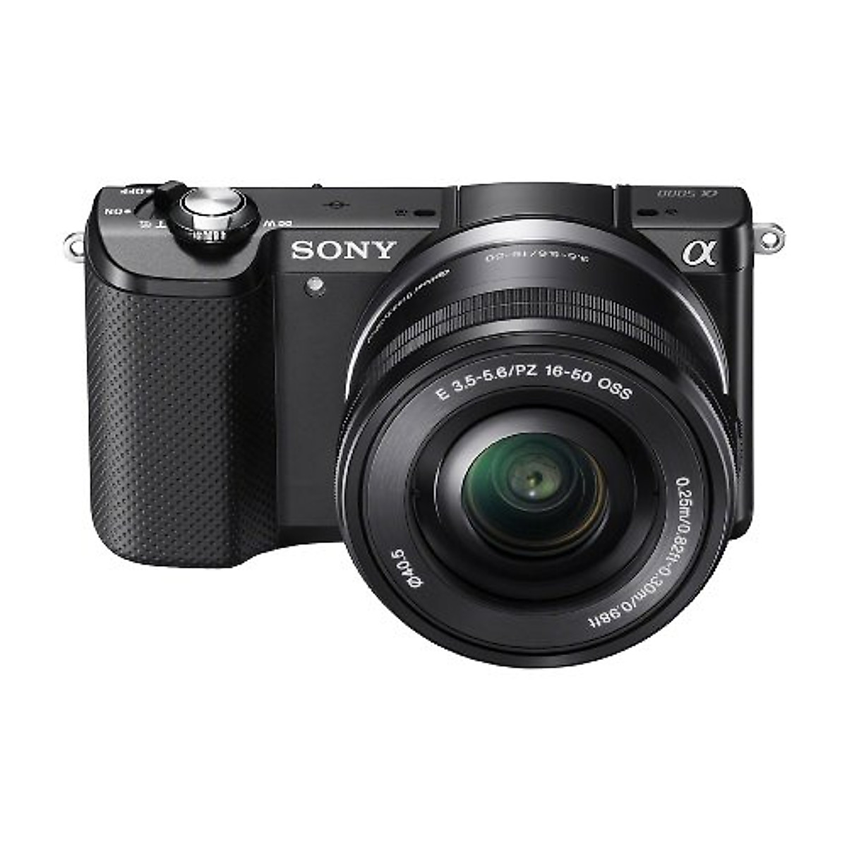 Sony Alpha a5000 Mirrorless Digital Camera with 16-50mm OSS Lens (Black)
