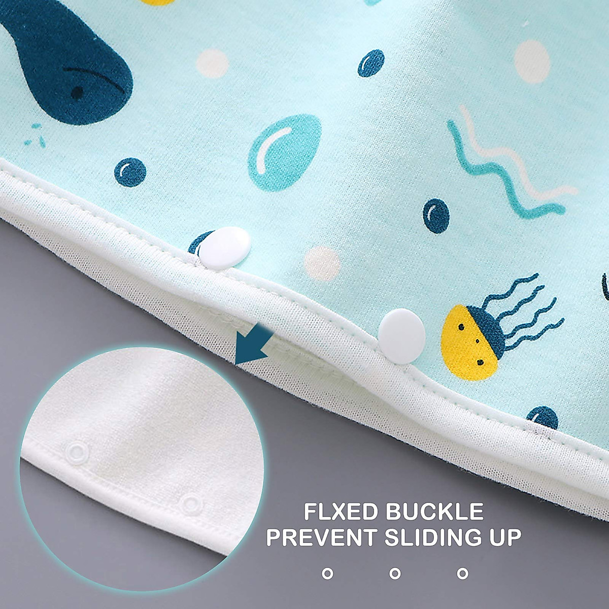 Happy Cherry Diaper Skirts for Baby Boy and Girl Toddler Cotton Diaper Cover Washable Leakproof Training Pants 0-4T