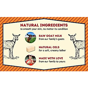 Goat Milk Stuff Goat Milk Soap - OCEAN SOAP | Handmade All-Natural, Goat Milk Soap Bars for Dry Skin Relief, Body & Face Wash for Men and Women, Bar Soap (Box of 2)