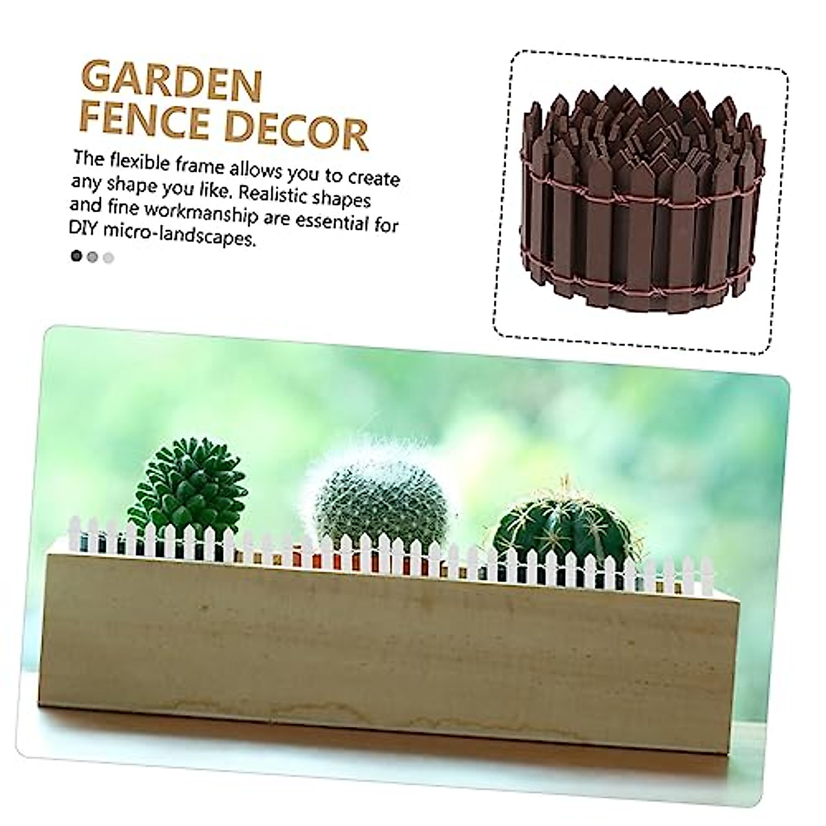 Simulation Fence Imitation Mini Fence gate Mini Corral Fence Horse Wood Fence Miniature Farm Fence Miniature Fence Model Fence Decor Corral Fencing playset Wooden Panel Outdoor
