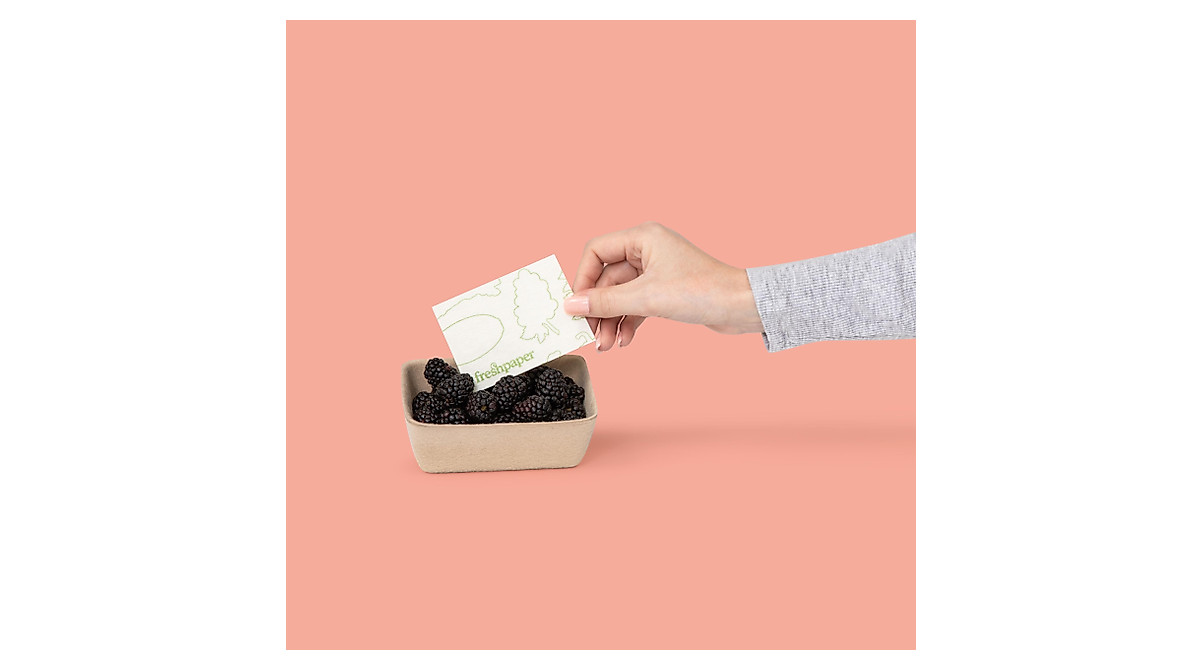 FRESHPAPER Food Saver Sheets for Longer Fruit & Veggie Freshness