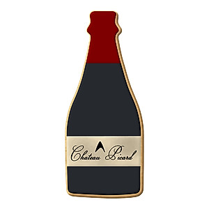 Foose Champagne Bottle Cookie Cutter 4.5 Inch –Tin Plated Steel Cookie Cutters – Champagne Bottle Cookie Mold